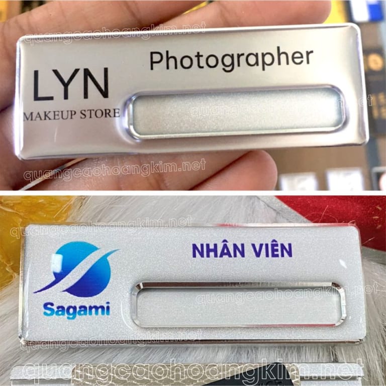 LÀM THẺ TÊN NHÂN VIÊN THAY ĐƯỢC TÊN MÃ 02 ĐỘC ĐÁO