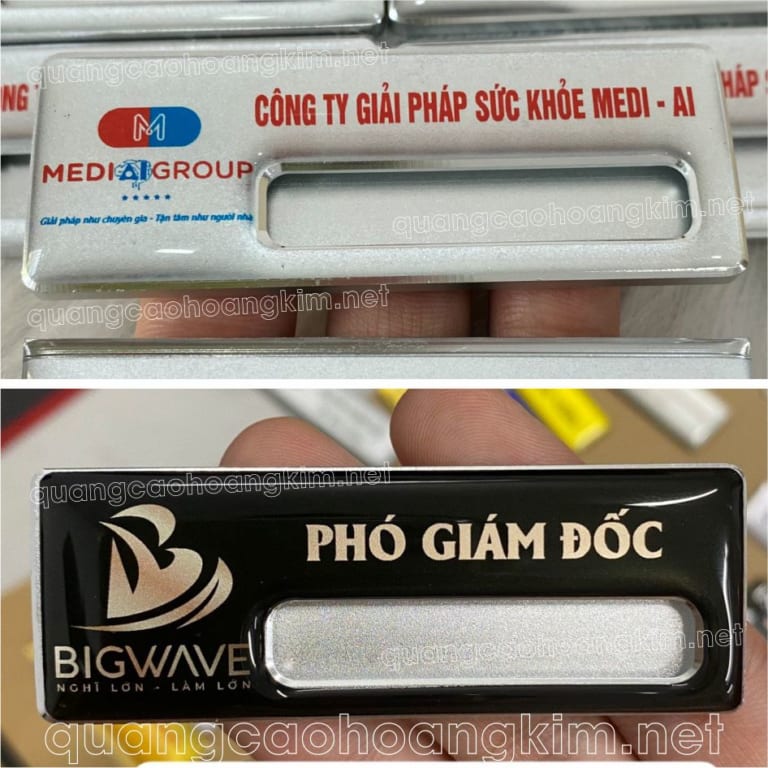 LÀM THẺ TÊN NHÂN VIÊN THAY ĐƯỢC TÊN MÃ 02 ĐỘC ĐÁO