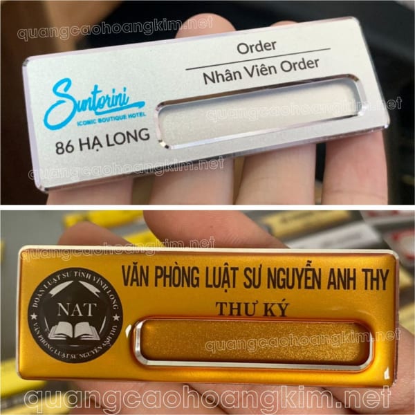 LÀM THẺ TÊN NHÂN VIÊN THAY ĐƯỢC TÊN MÃ 02 ĐỘC ĐÁO