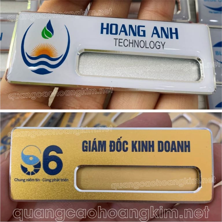 LÀM THẺ TÊN NHÂN VIÊN THAY ĐƯỢC TÊN MÃ 02 ĐỘC ĐÁO