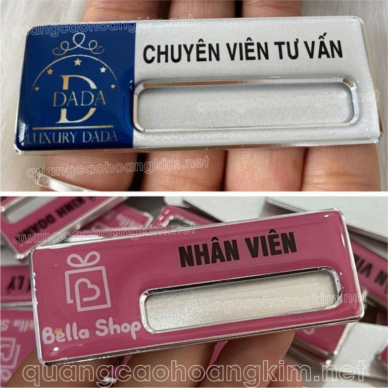 LÀM THẺ TÊN NHÂN VIÊN THAY ĐƯỢC TÊN MÃ 02 ĐỘC ĐÁO