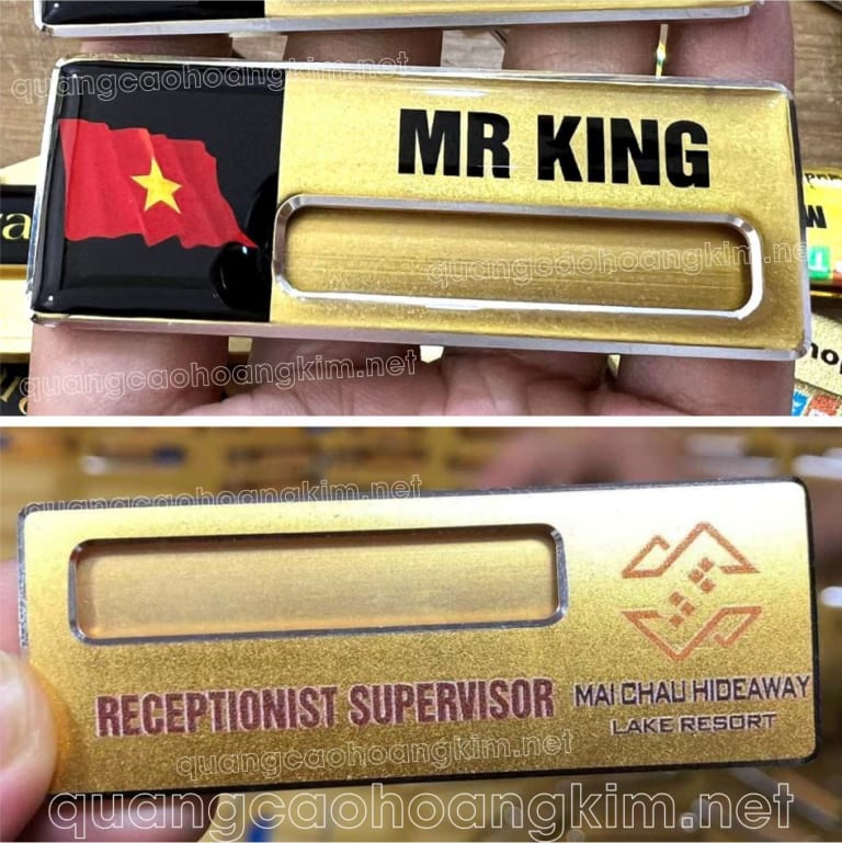 LÀM THẺ TÊN NHÂN VIÊN THAY ĐƯỢC TÊN MÃ 02 ĐỘC ĐÁO