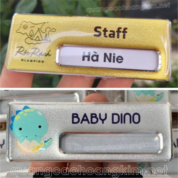 LÀM THẺ TÊN NHÂN VIÊN THAY ĐƯỢC TÊN MÃ 02 ĐỘC ĐÁO