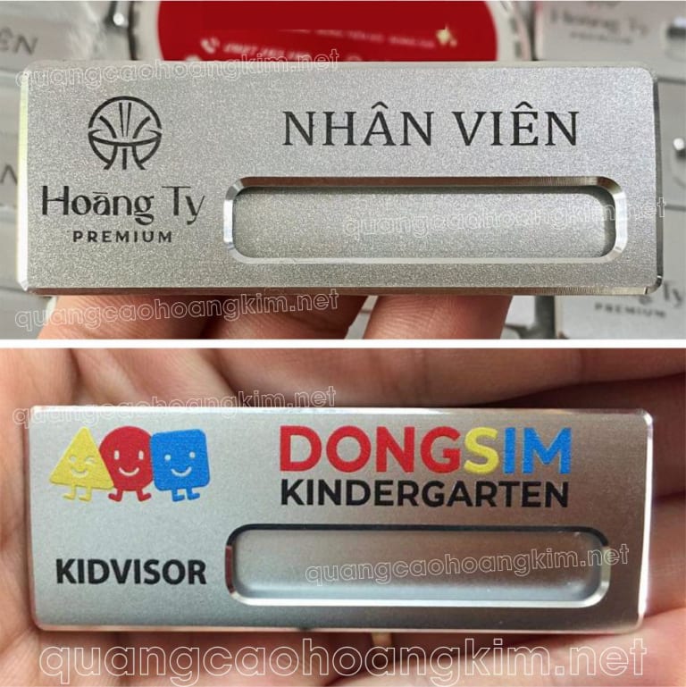 LÀM THẺ TÊN NHÂN VIÊN THAY ĐƯỢC TÊN MÃ 02 ĐỘC ĐÁO