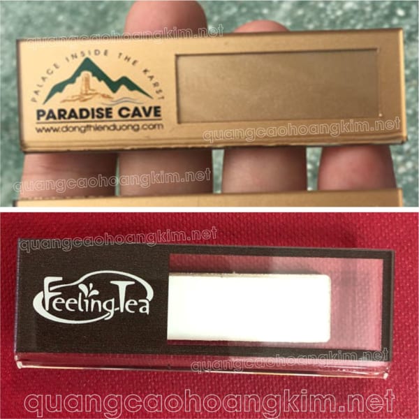 THẺ TÊN MICA LOGO IN CỐ ĐỊNH, PHẦN TÊN THAY ĐỔI ĐẸP
